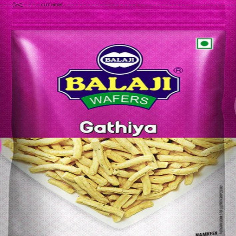 Buy Balaji Crispy Crunchy Gathiya 300g online || Indian Snacks ...